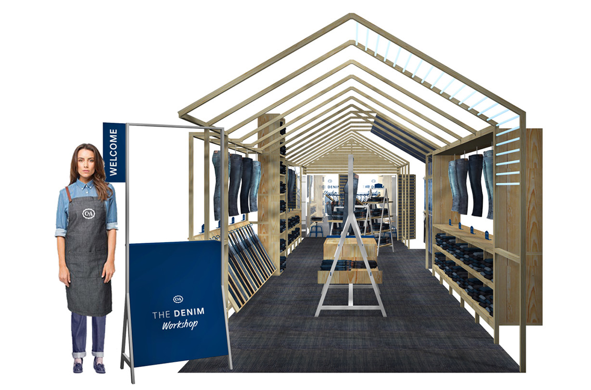 VEVS Interior Design - C&A DENIM WORKSHOP